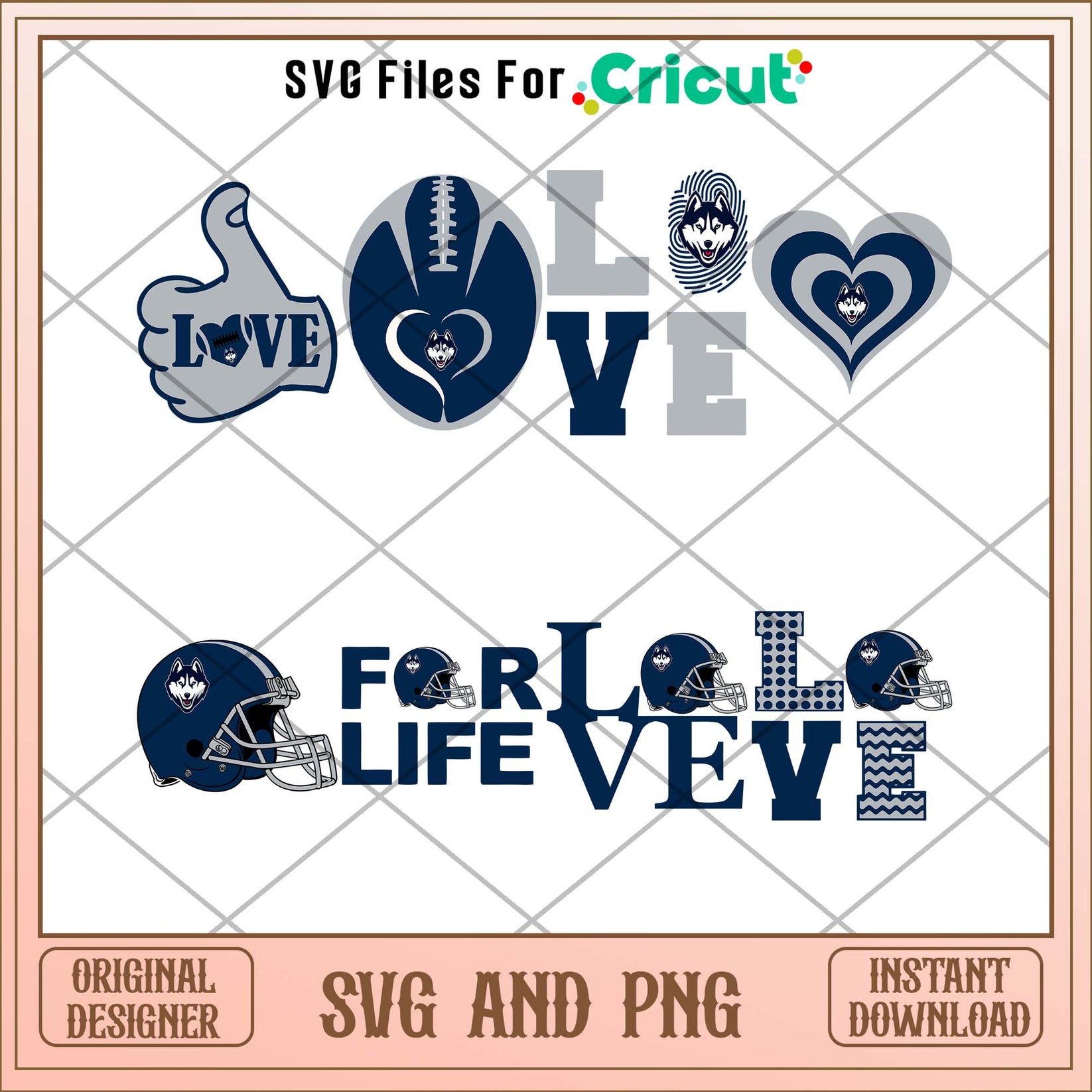 Uconn huskies love svg, Uconn huskies svg bundle, NCAA svg – svg files ...