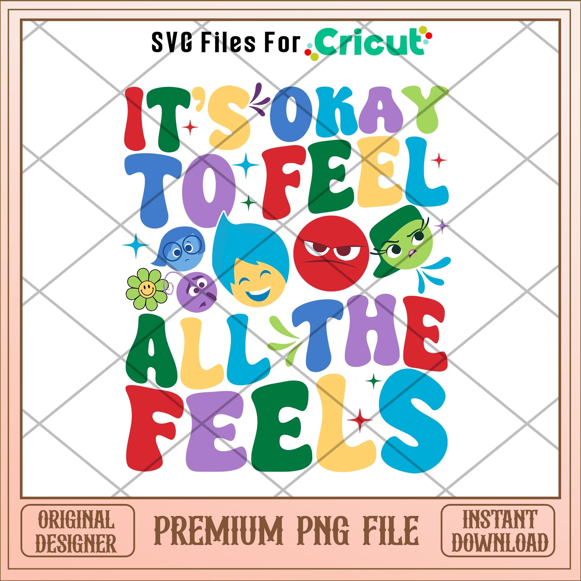 Inside out 2 all the feel png – svg files for cricut
