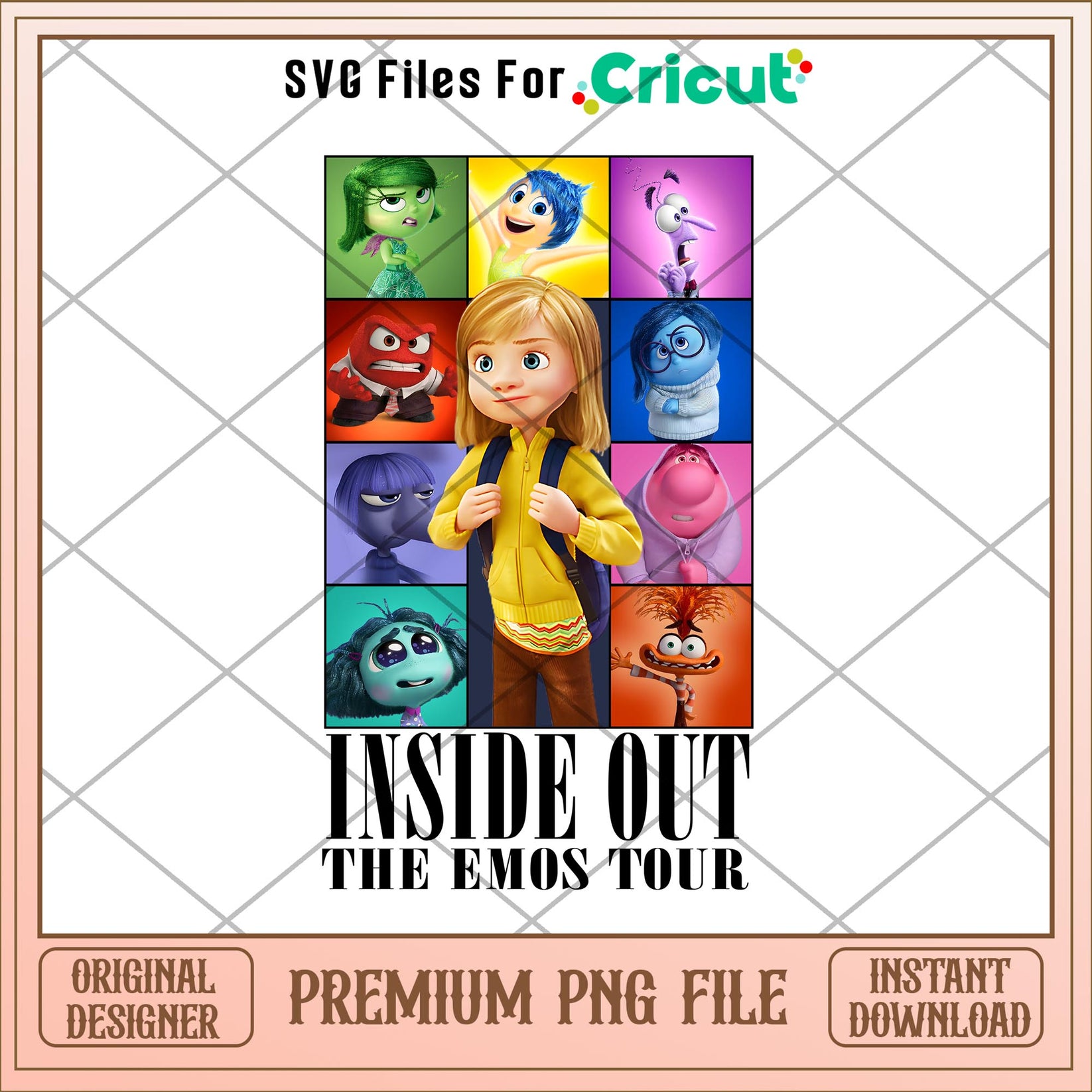 Inside out 2 the emos tour png – svg files for cricut