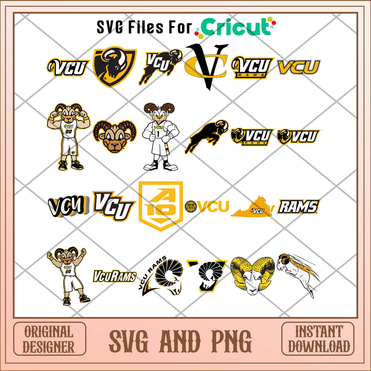 VCU Rams svg, VCU Rams college svg bundle, NCAA svg – svg files for cricut
