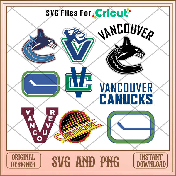 Vancouver Canucks svg, Vancouver Canucks svg bundle, NHL svg – svg ...