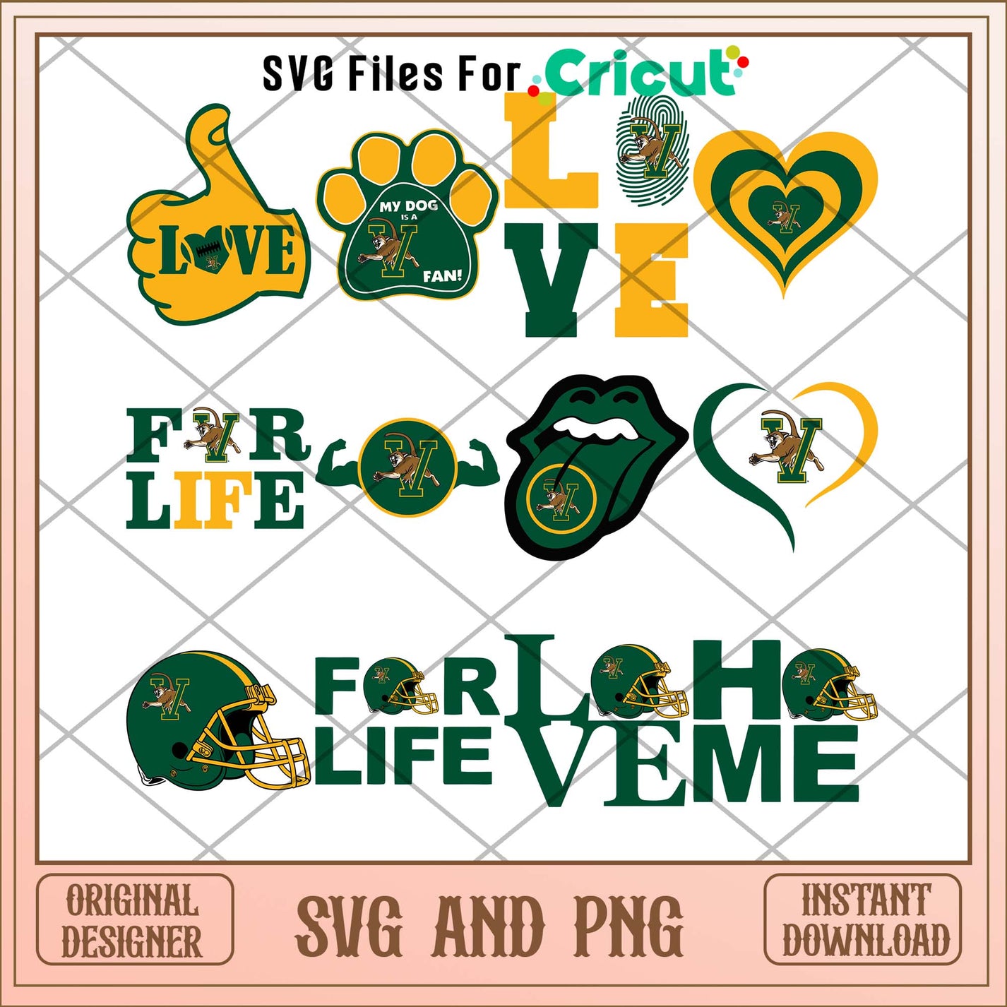 Vermont Catamounts home svg, Vermont Catamounts svg bundle, NCAA svg ...
