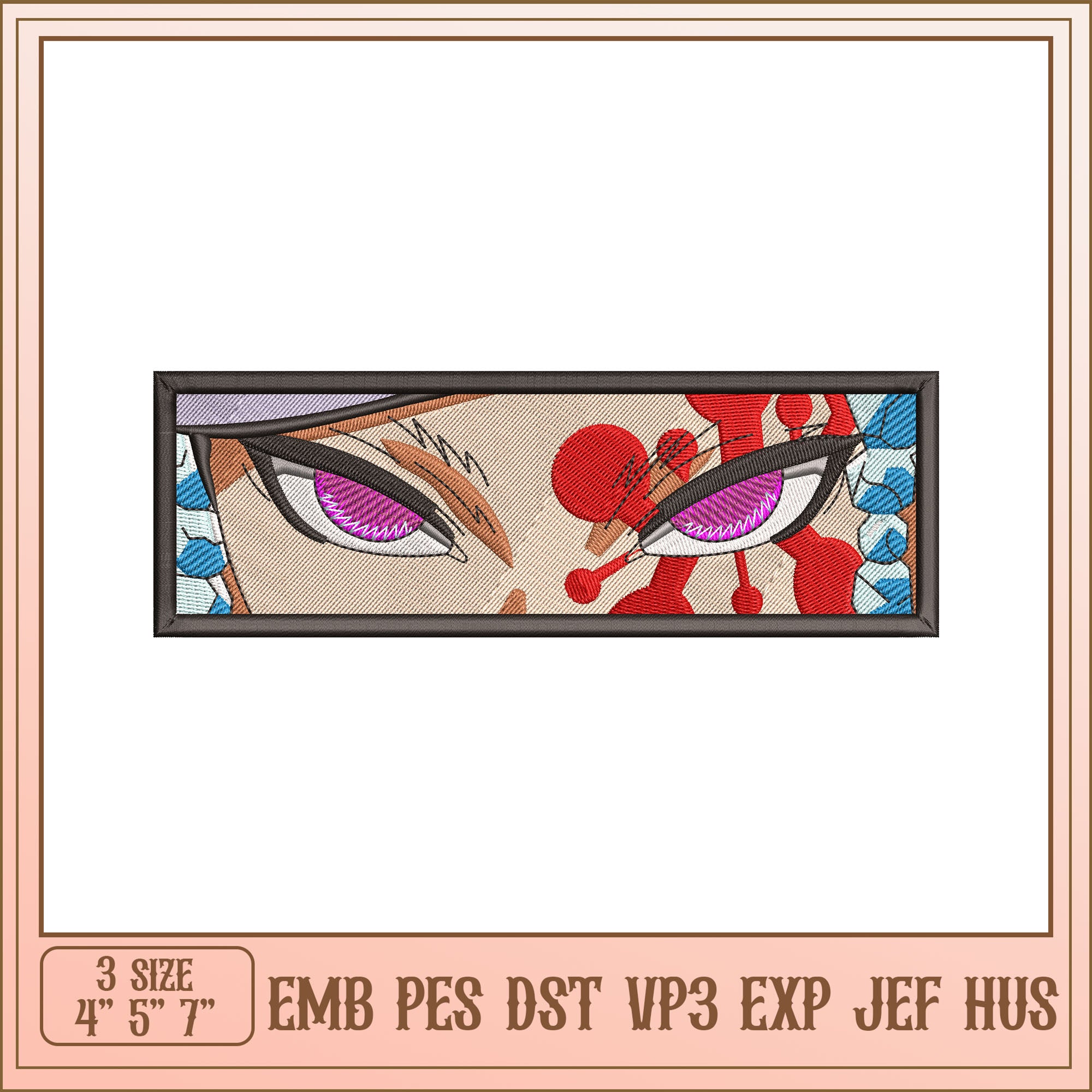 Vibrant Eyes Embroidery Design for Unique Textile Projects – svg files ...