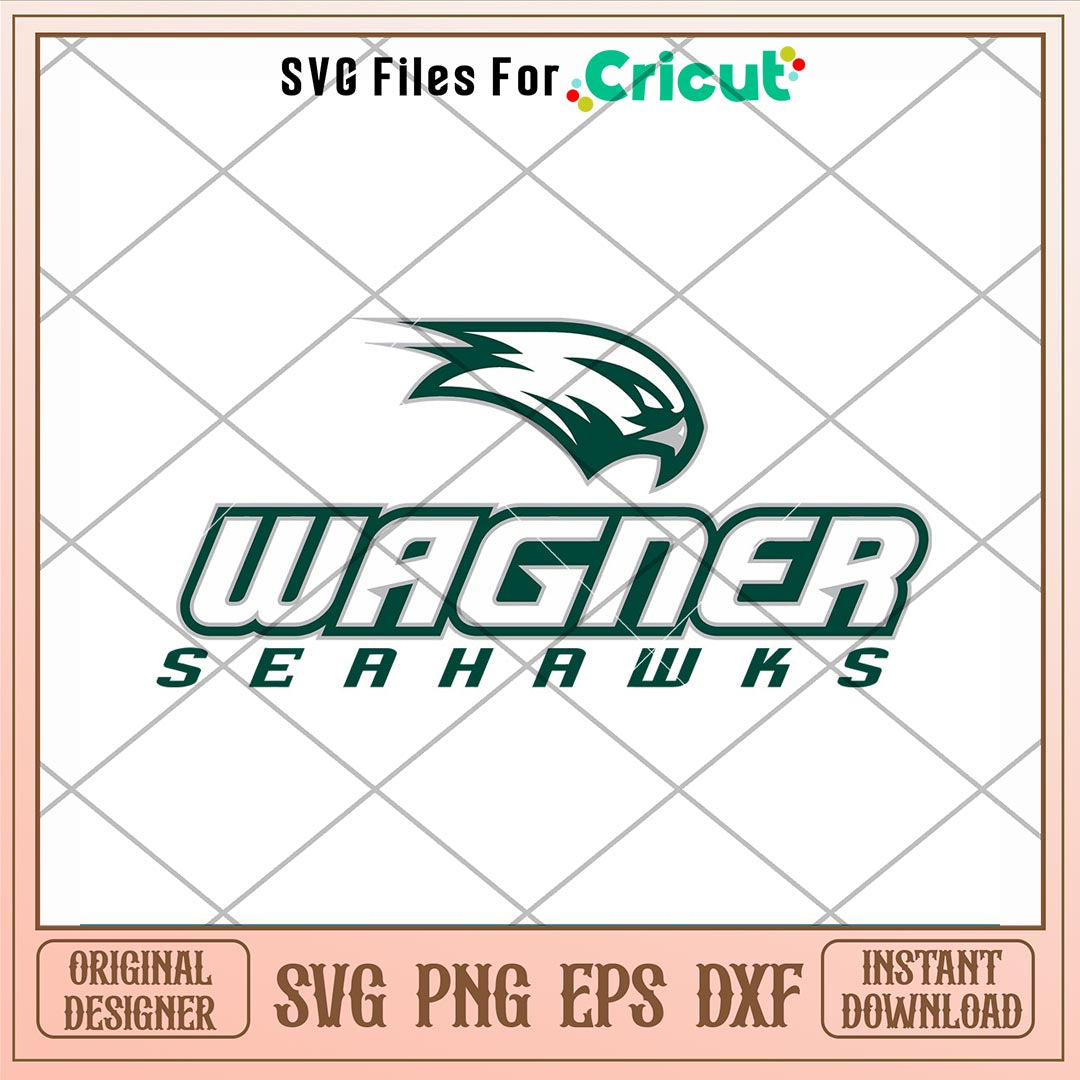 Wagner Seahawks Logo Svg, Wagner Seahawks Svg, NCAA Svg – svg files for ...