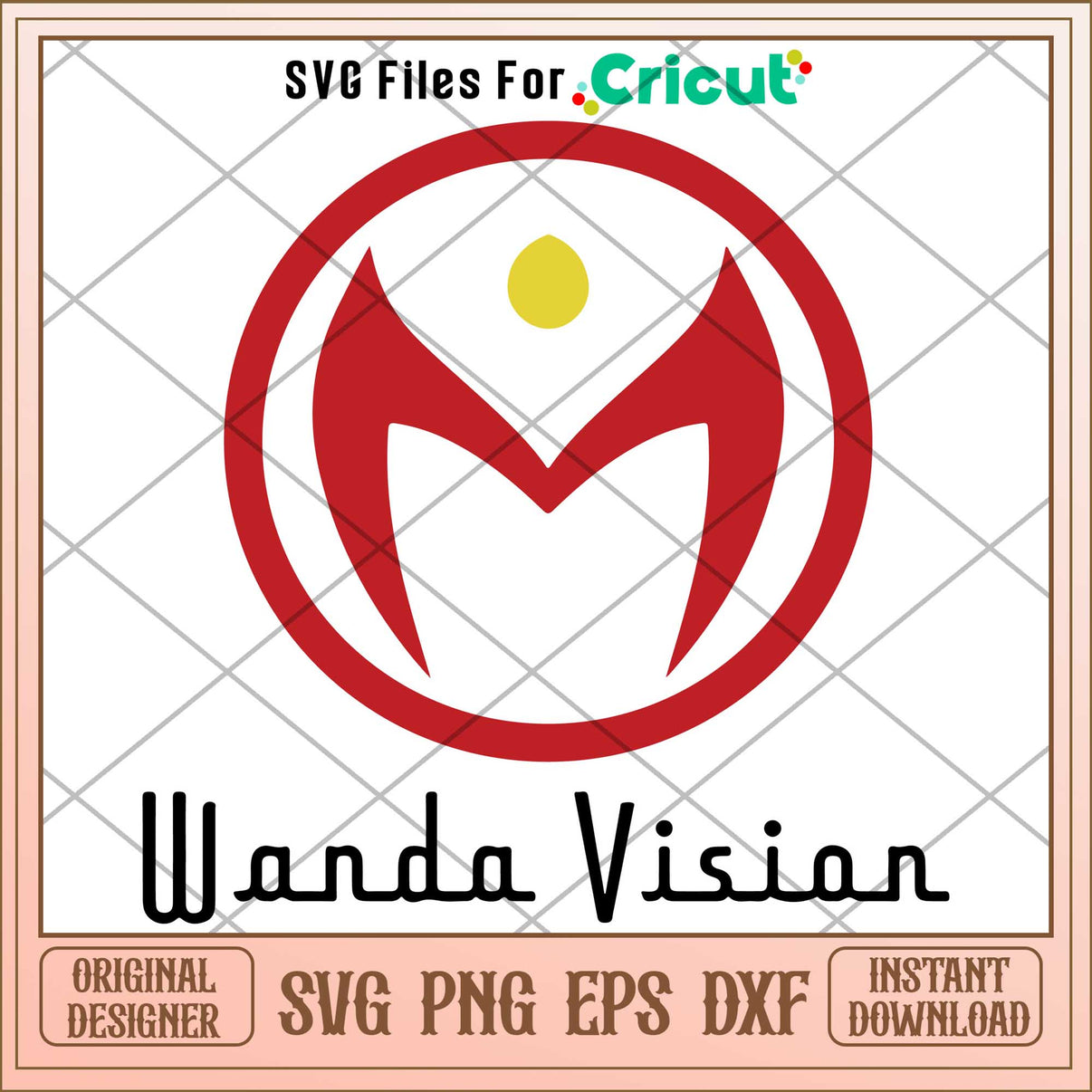 Wanda Vision Logo svg, maverl character svg, Digital Download – svg ...