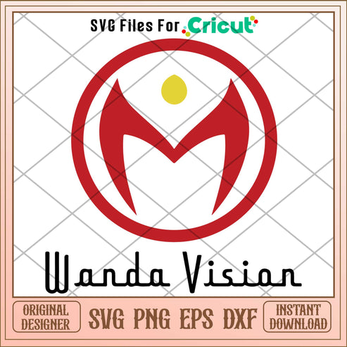 Wanda Vision Logo svg, maverl character svg, Digital Download – svg ...