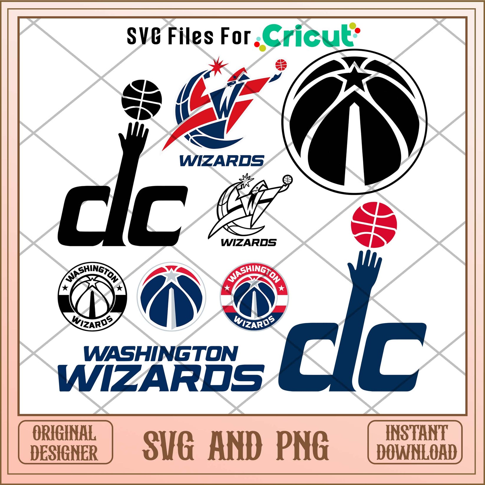 Washington Wizards logo svg, Washington Wizards svg bundle, NBA svg ...
