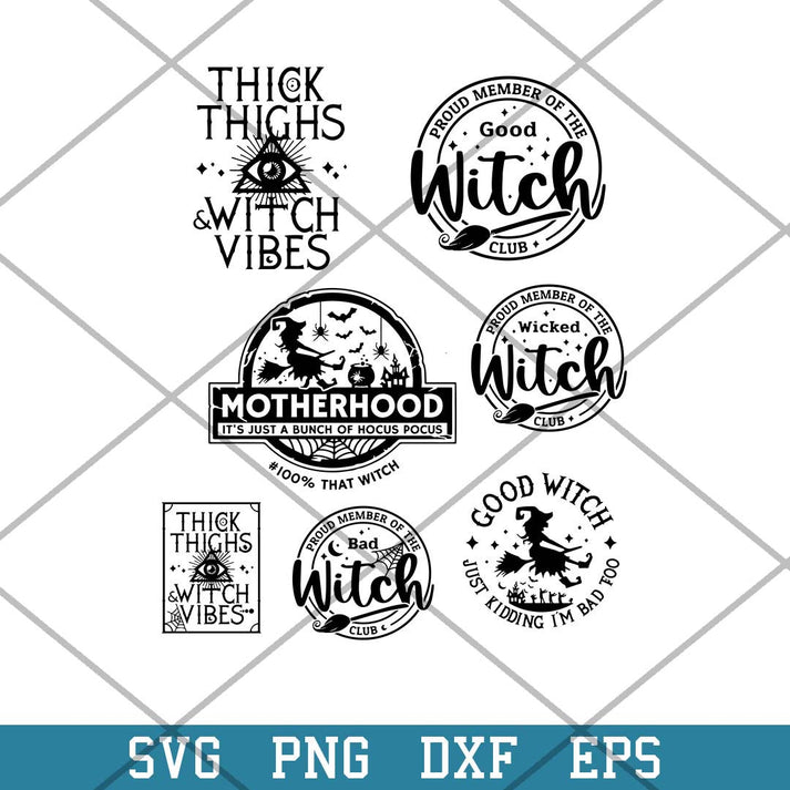 Witch Bundle Svg, Halloween Svg-Svgfilesforcricut – svg files for cricut