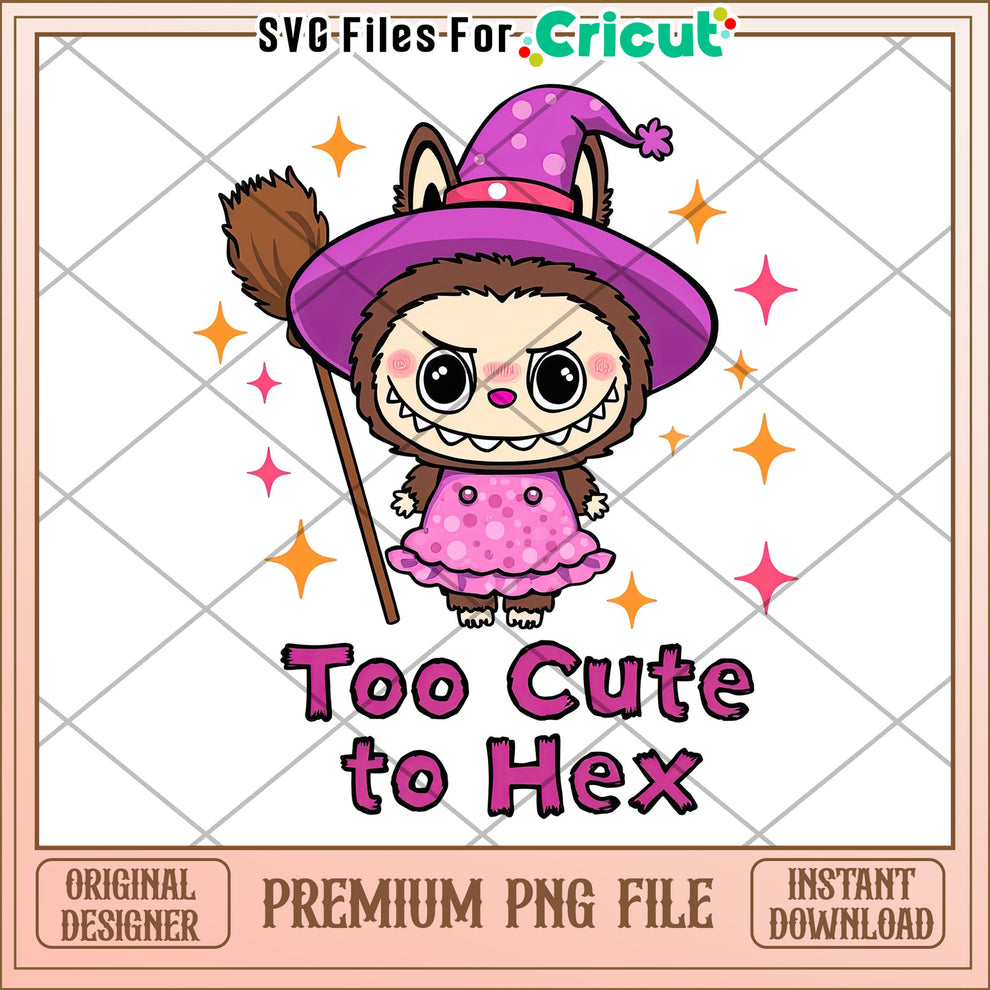 Witch labubu design png, labubu memes png, labubu quotes png – svg ...