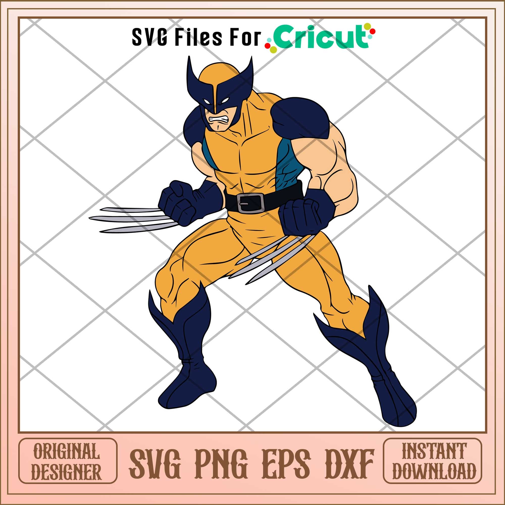 Wolverine maverl character svg, maverl character svg, Digital Download ...
