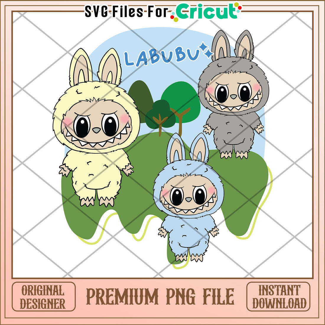 Yellow labubu and friends png, labubu colors png, popmart labubu png ...