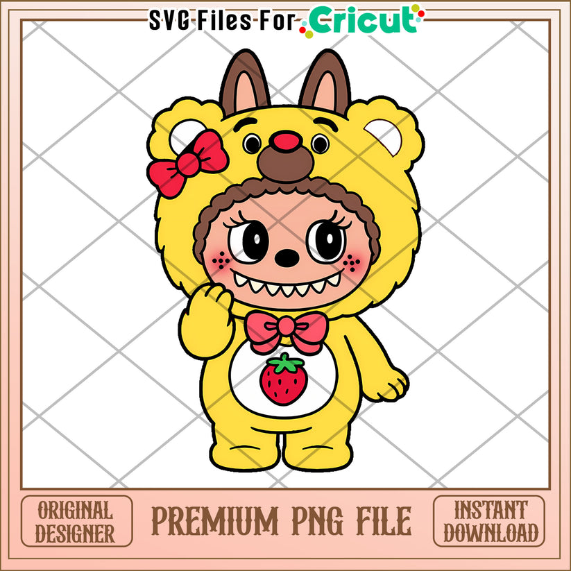 Yellow labubu png, labubu candy png, pop mart labubu dolls png – svg ...