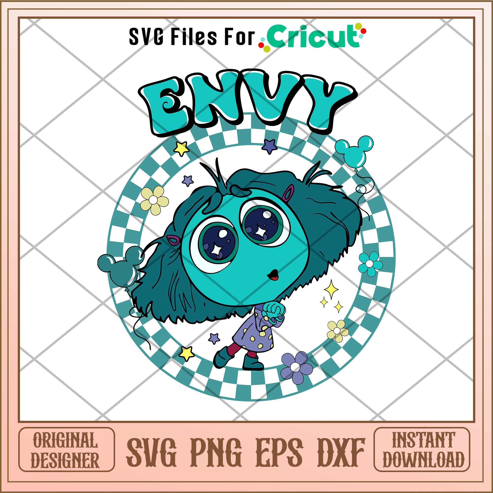 Inside out 2 envy SVG instant download – svg files for cricut