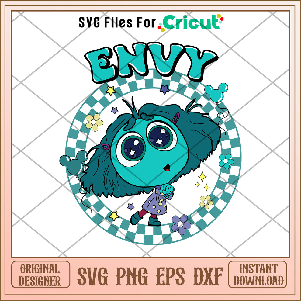Inside out 2 envy SVG instant download – svg files for cricut