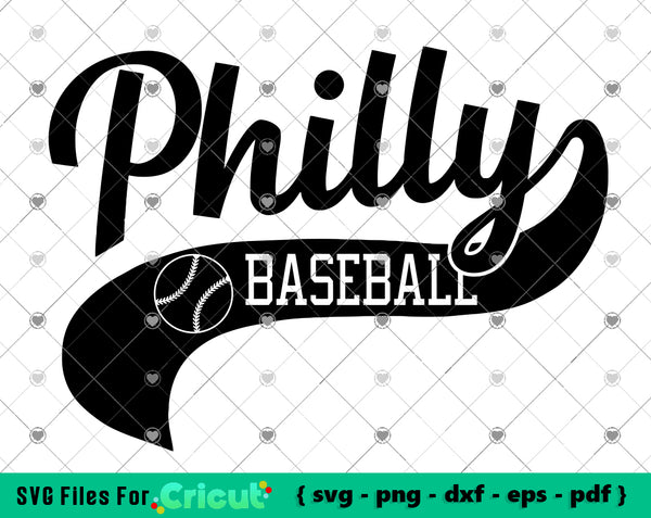 Vintage Philadelphia Phillies Retro logo svg – svg files for cricut