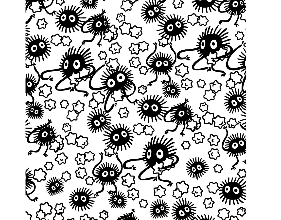 Susuwatari svg bundle, Sprites svg, Anime Svg, Sprites Candy Svg, Cut ...