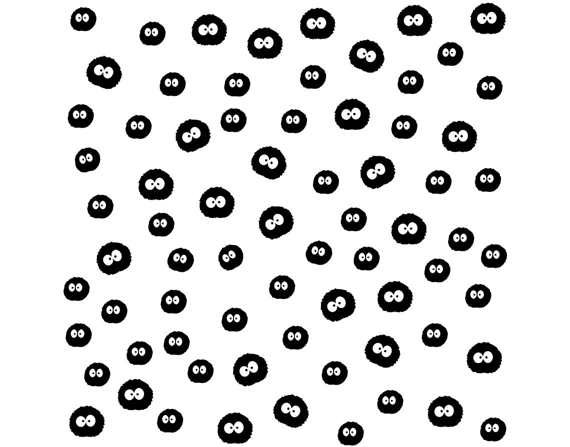 Susuwatari svg bundle, Sprites svg, Anime Svg, Sprites Candy Svg, Cut ...