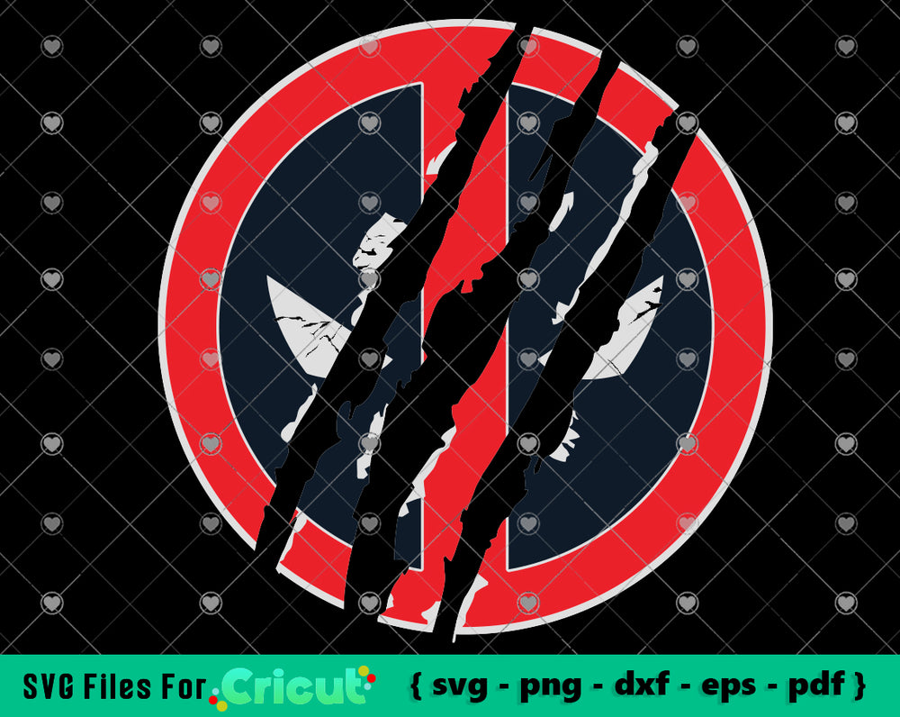 deadpool 3 Logo svg, deadpool 3 Logo vector, deadpool svg file for cri ...