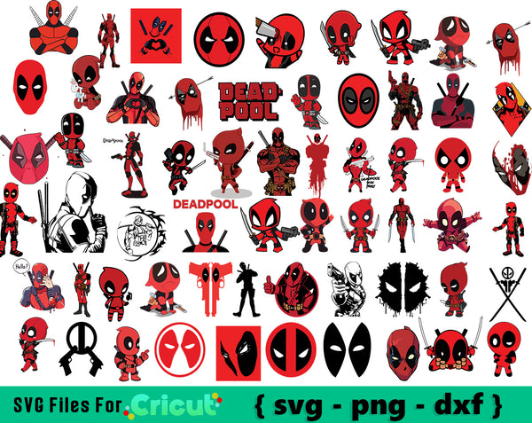 deadpool svg, deadpool svg cricut, Layered Item, Deadpool Cricut, Silh ...