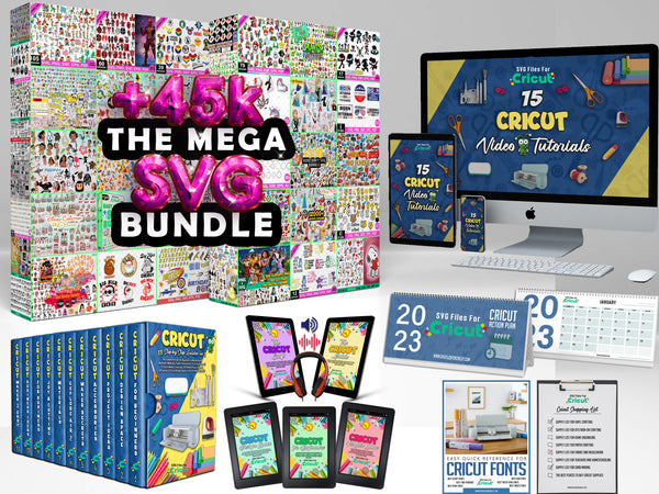 45.000+ SVG Files | 11 Mini Guides | 15 Video Tutorials | 2 Audiobooks ...